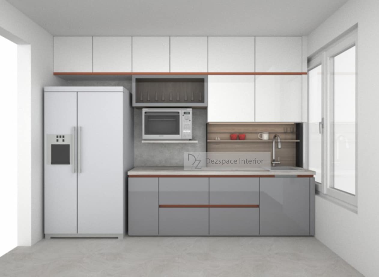 Semi Modular Kitchen – Dezspace Interior